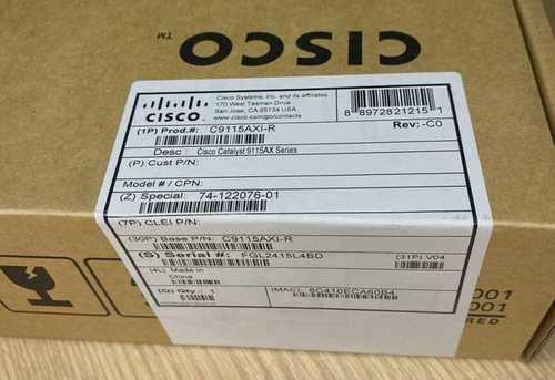 Точка доступа Cisco Сatalyst 9115AX Новая