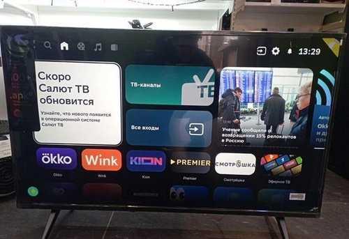 Новый smart телевизор Sber sdx-43u4010b