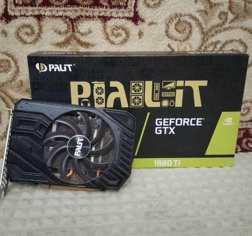 Видеокарта palit gtx 1660 ti 6gb storm x