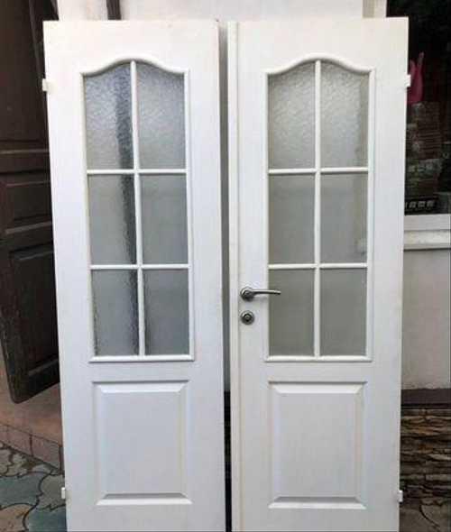 Двухстворчатые межкомнатные двери