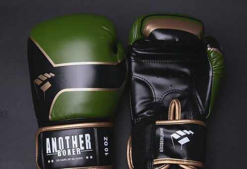 Боксерские перчатки 12 oz Another Boxer Army Green