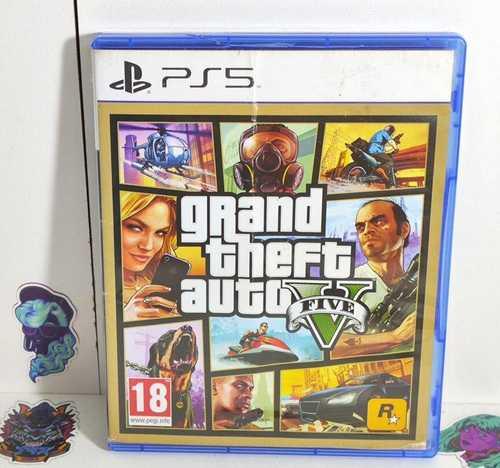 GTA V PS5 диск