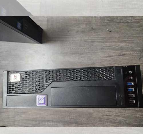 Компактный корпус matx с бп 300w