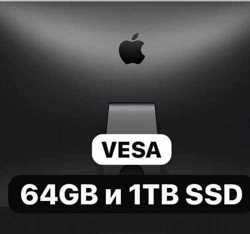 Vesa iMac PRO 27 Black, X8 Xeon, 64GB и 1TB SSD