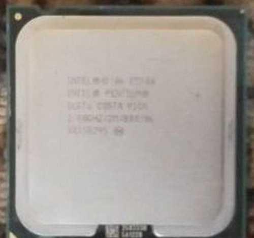 Процессор Pentium E5500