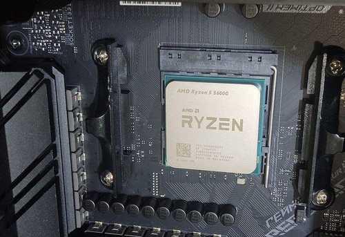 Игровой комплект Ryzen 5 5600g, A520, 16gb 3200