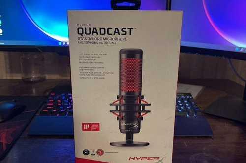 Микрофон Hyperx quadcast с пантографом