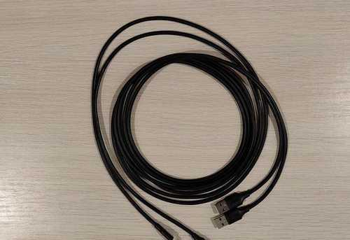 Ugreen microusb 2.0 Black 60138 2m кабель