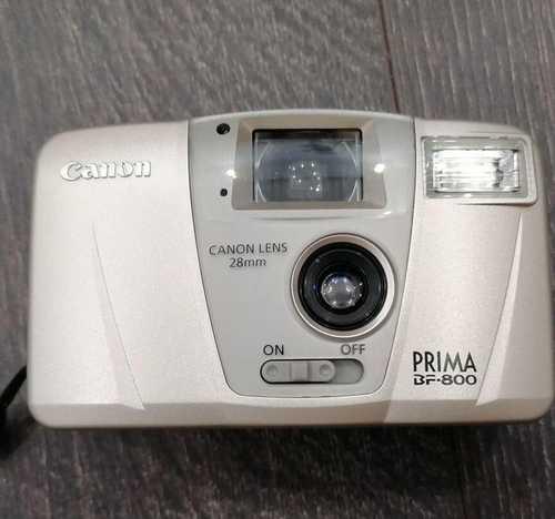 Пленочный фотоаппарат canon prima bf 800