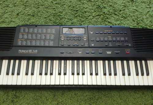 Синтезатор roland e-14