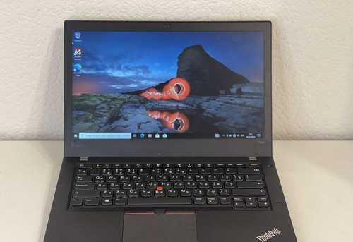 Мощный Lenovo T480 i5-8350U/SSD512/FHD