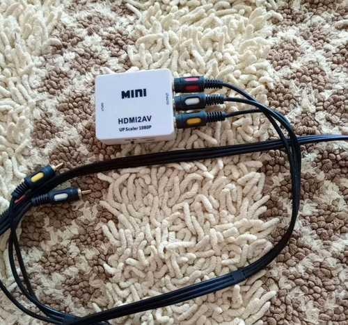 Переходник hdmi 2 AV