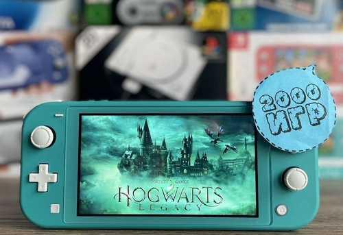 Nintendo Switch Lite 2000+ игр Hogwarts прошитая