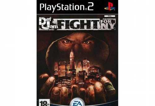 Def Jam Fight For NY (PS2) б\у, Полностью Английск