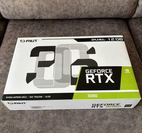 Видеокарта palit rtx 3060 dual 12gb