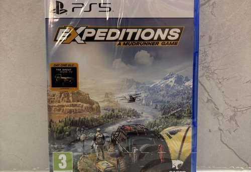 Диск Expeditions: A Mudrunner Game игра для PS5