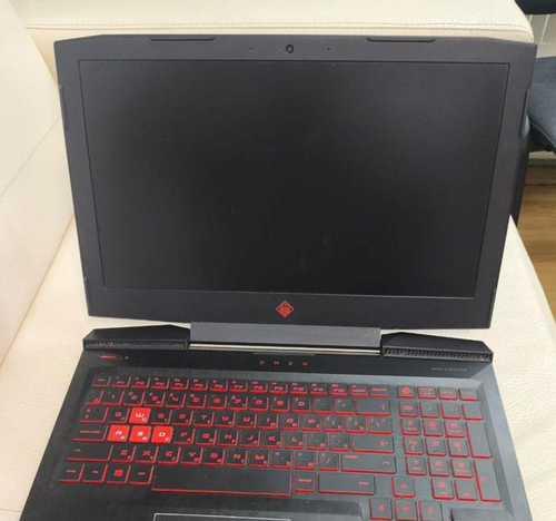 Игровой ноутбук HP omen 15-CE018ur, GTX1050