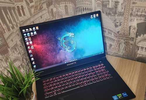 17.3" GIGABYTE G7 KF, 512 ГБ, Core i5-12500H, RAM 16 ГБ, GeForce RTX 4060 8 ГБ