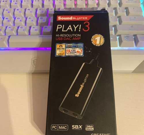 Creative Sound Blaster play 3