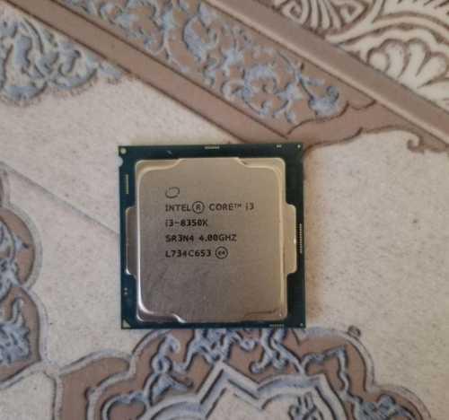 Процессор intel core i3 8350k