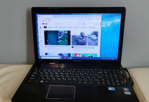 Офисный Lenovo g570, i3, 8gb, ssd 128gb