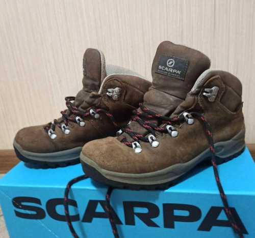 Ботинки детские треккинговые scarpa 34 размер