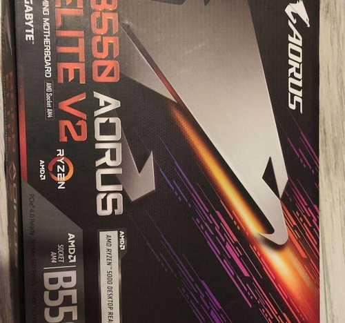 Материнская плата Aorus b550 elite v2