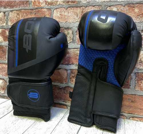 Перчатки боксерские BoyBo B-Series Black/Blue