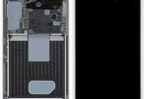Дисплей для Samsung S901 Galaxy S22 (Серебро) Ориг
