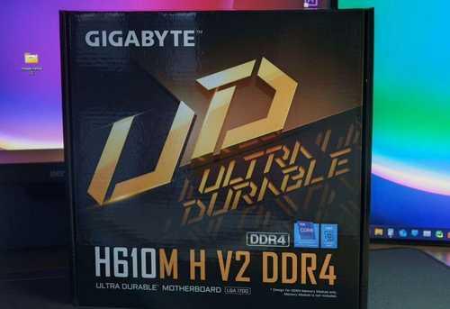 Новая Gigabyte H610M H V2 Гарантия 3 года