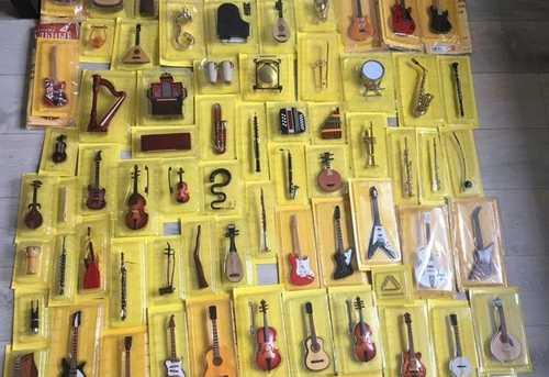 Коллекция миниатюр музыкальных инструментов (Ашет)