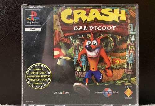 Crash bandicoot ps1 лицензия PAL (2в1)