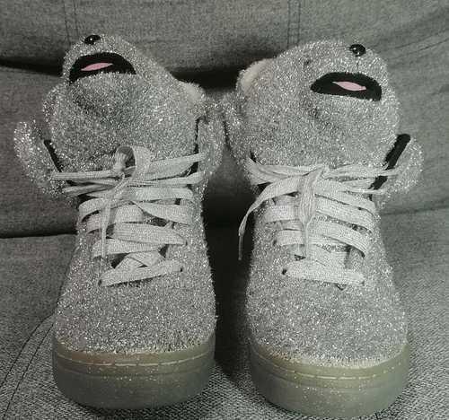 Adidas Jeremy Scott Silver Bear Оригинал