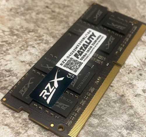 Оперативная память для ноутбука ddr4 16gb