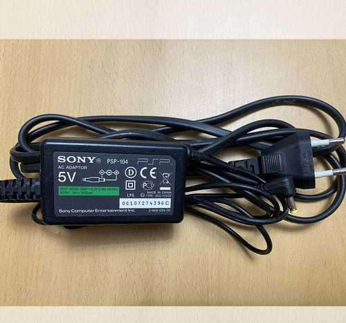 Блок питания sony PSP-104 5V 2 A (оригинал)