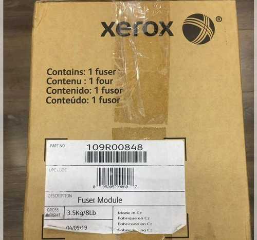 Фьюзер (печка) Xerox 109R00848 (оригинал)