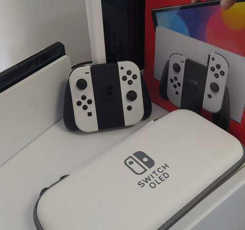 Nintendo Switch oled, White