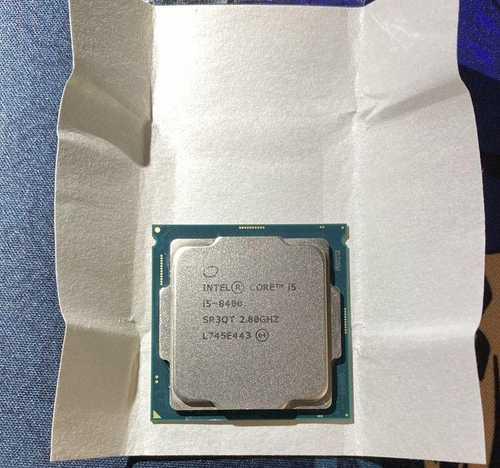 Процессор intel Core i5 8400, 2.80 GHz