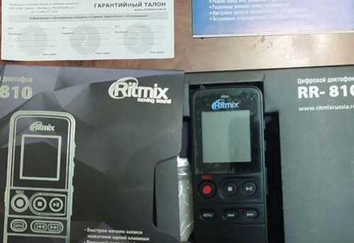 Продам диктофон Ritmix rr-810 8gb