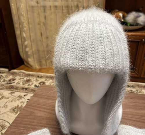 Шапки женские из пуха норки