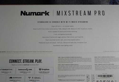 Numark mixstream pro
