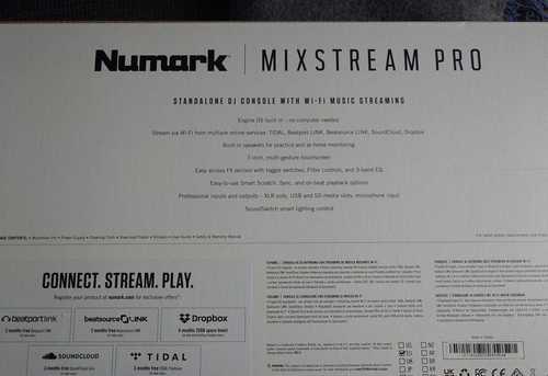 Numark mixstream pro