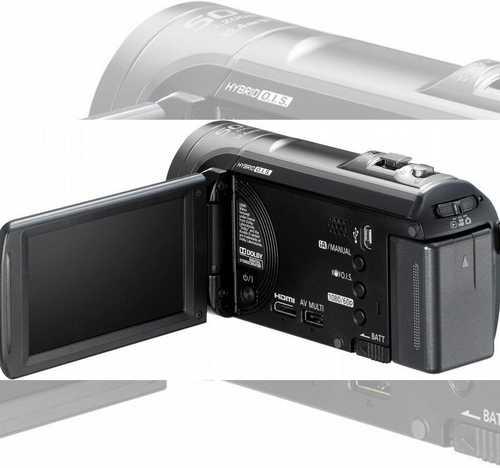 Видеокамера Panasonic HC-V500 Silver 80 кратный зу