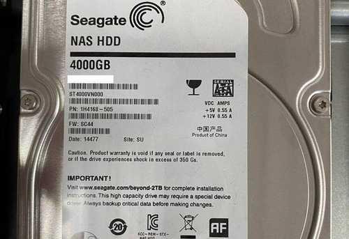 HDD Seagate 4TB ST4000VN000