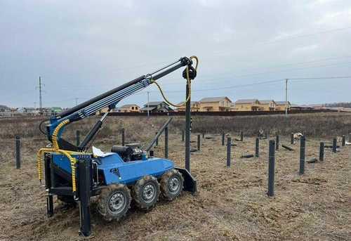 Винтовые сваи.Монтаж винтовых свай под ключ