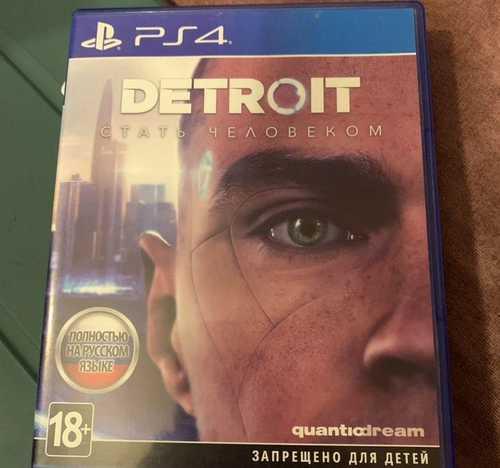 Игра Detroit Become human ps4