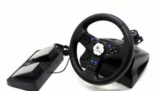 Руль Logitech Rally Vibration Feedback Wheel PS2
