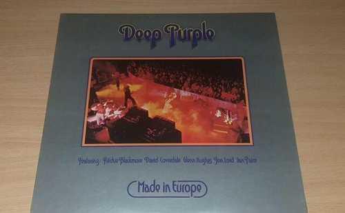 LP Deep Purple "Made In Europe" (Japan) 1979 NM++