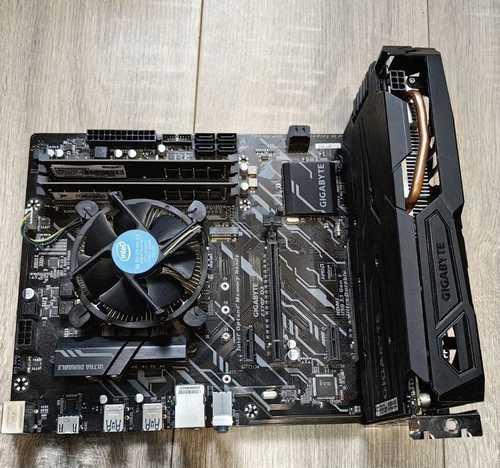 Связка i5 8400 gigabyte Z370p  GTX1050ti 4g 16 ram
