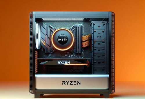 Лучший игровой компьютер Ryzen 5 / RTX4060 / 16gb